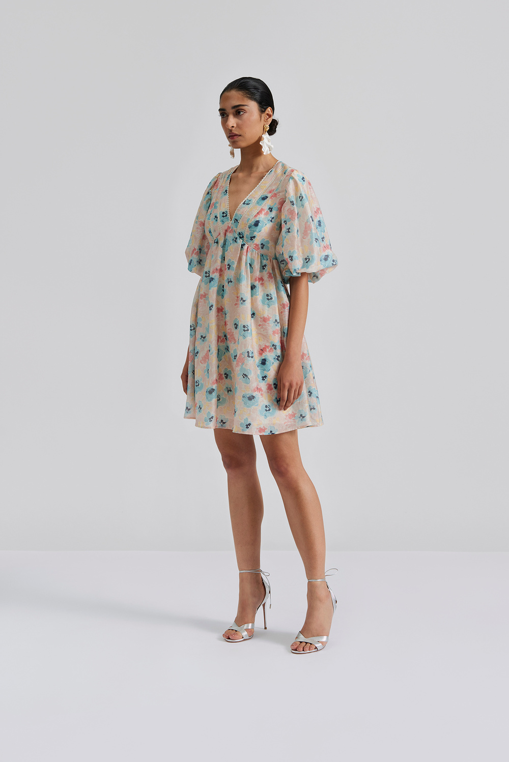 Adina mini dress - Florals - DRESSES | Malina | Occasion designer clothing