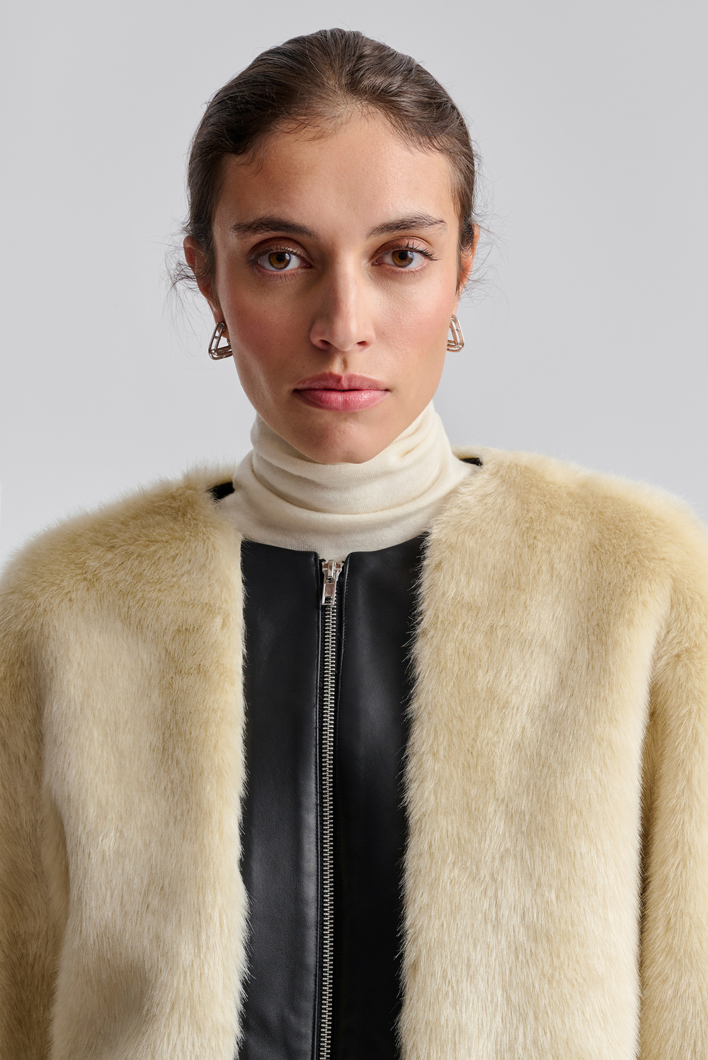 Engla jacket - Beige - JACKETS | Malina | Occasion designer clothing