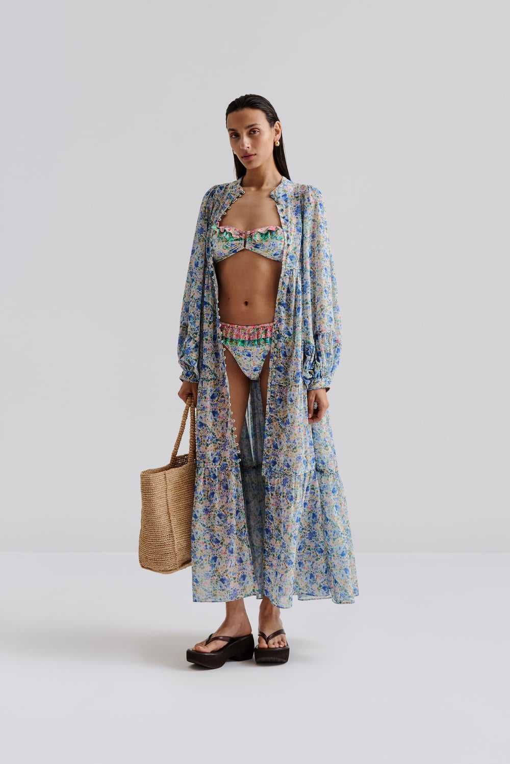 Coraline bikini top - Multi Ditsy - BEACHWEAR & SWIMWEAR | Malina ...